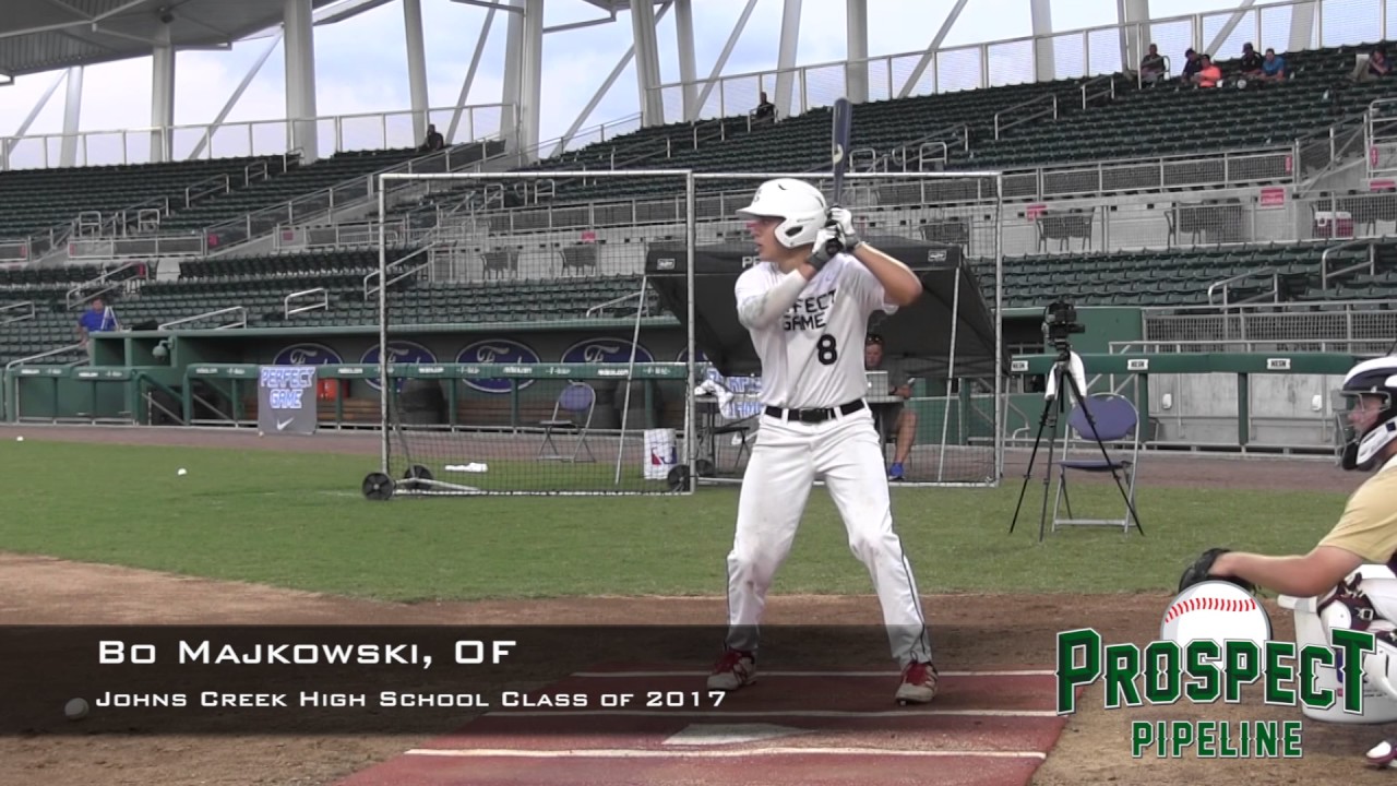 Bo Majkowski prospect video, OF, Johns Creek High School Class of 2017 ...