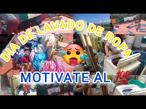 LAVANDO MUCHA ROPA ASI MI DIA🥵🥵🥵🧦👕👖👗👚🩳🩲👙🧥🧦👗🧦🧥🧦