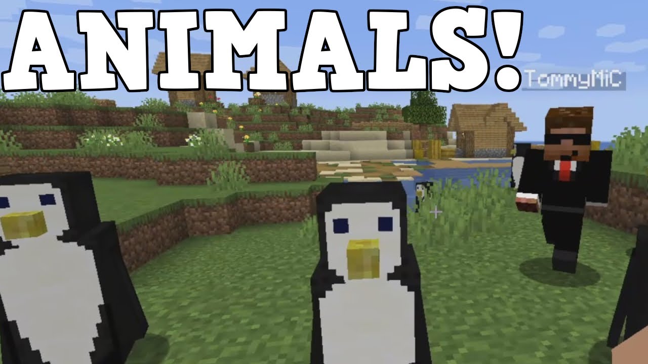 Minecraft Animals Mod | Bizarre Animals in Minecraft Mod Review! - YouTube