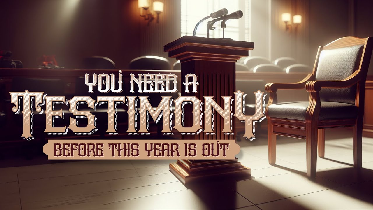 "You Need A Testimony Before This Year Is Out" Bishop Vaughn McLaughlin ...