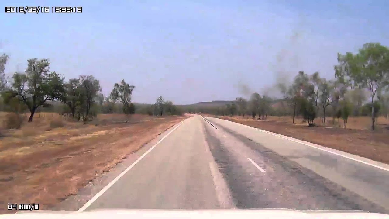 Video 202-Victoria Highway-Djalibang 'Menngen' Turn Off to the Buntine ...