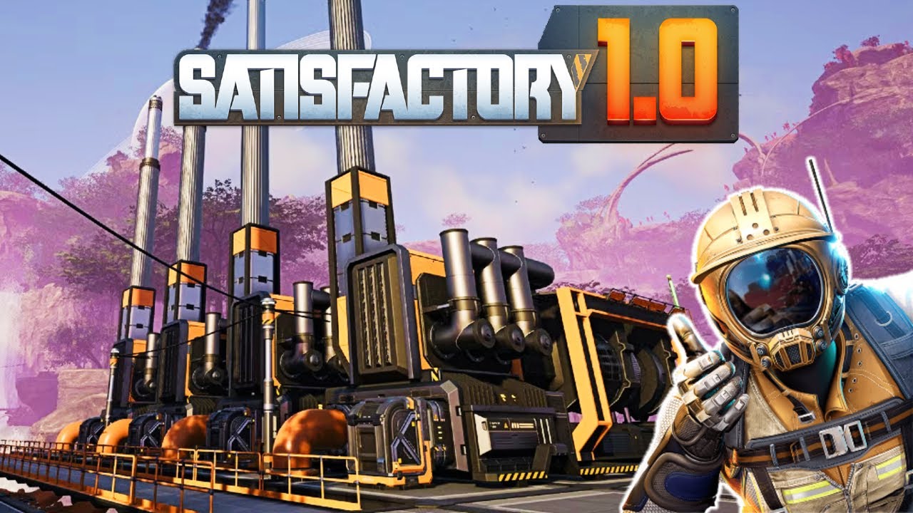 I Made The Most Efficient Coal Power Plant In Satisfactory ! - YouTube