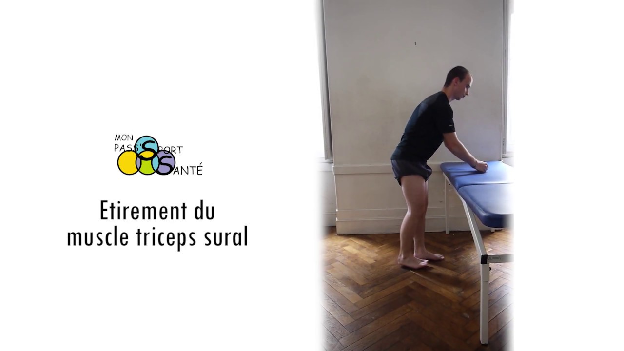 MP2SA - E15 - Étirement du muscle triceps sural - YouTube