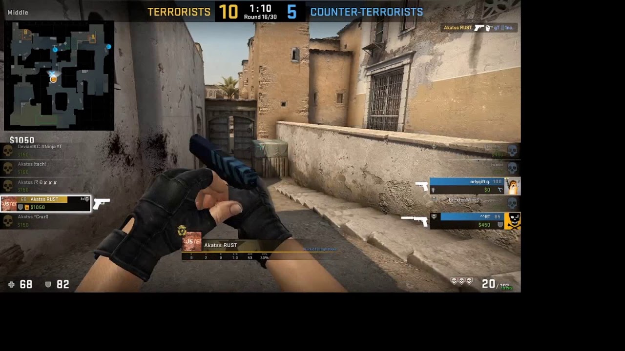 RUSt ^^glock Ace ~~~~ - YouTube