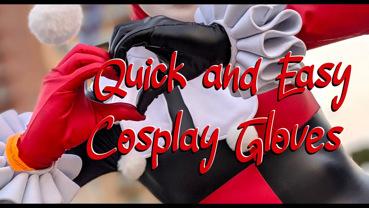 Quick and easy Cosplay Gloves tutorial! - YouTube
