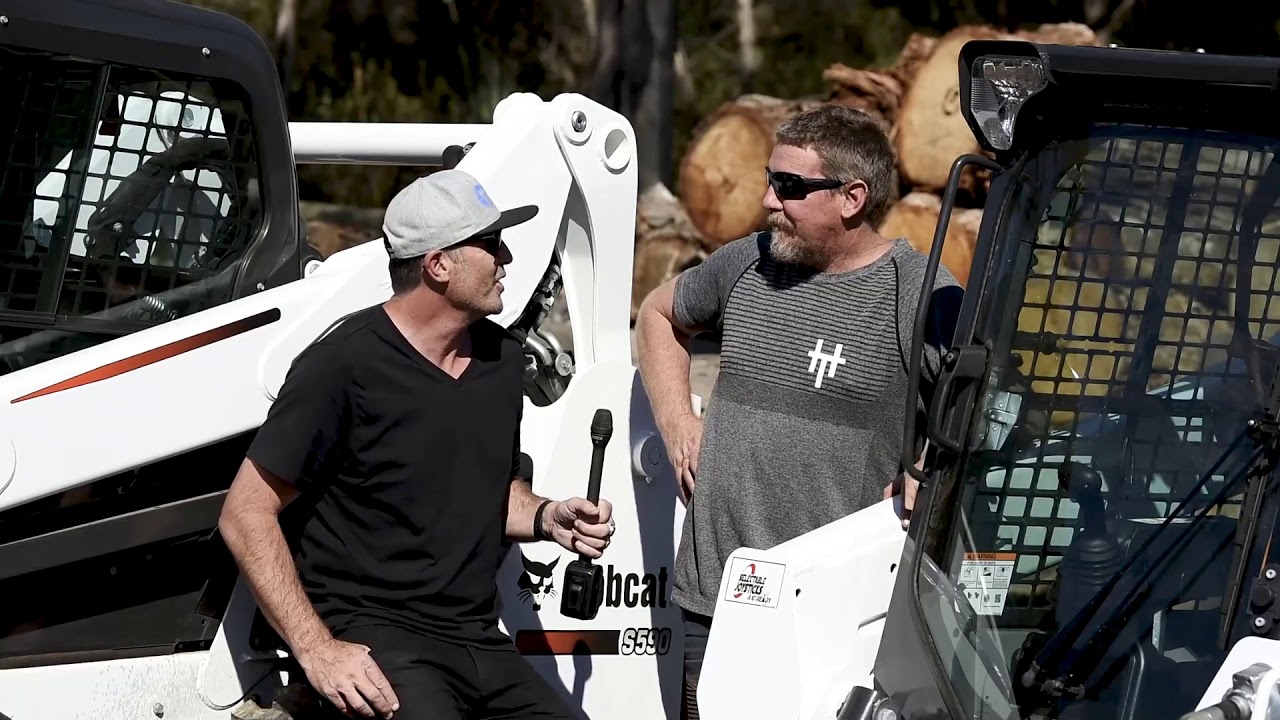 Bobcat s590 Skid Steer & T595 Track Loader - YouTube