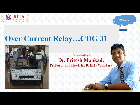 Over current relay CDG 31 - YouTube