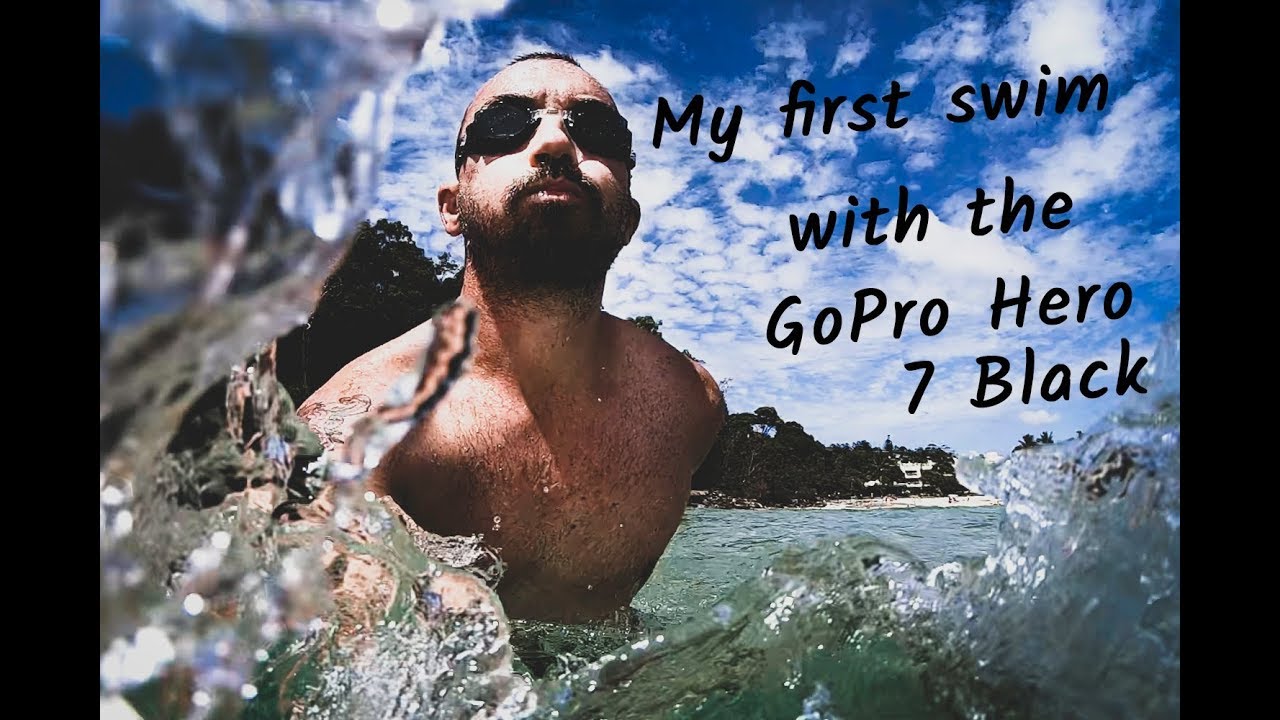 My first swim with the Gopro Hero 7 black - YouTube