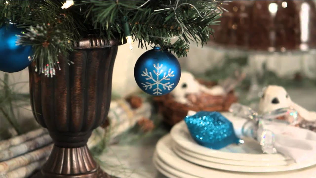 Kringle Express 24" Pre-lit Decorated Christmas Tree in Gift Box with ...
