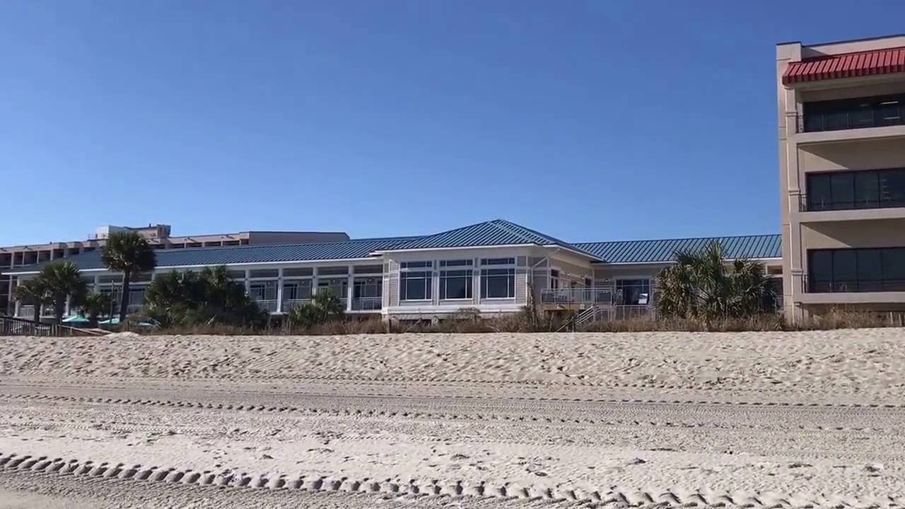 Myrtle Beach hurricane Matthew damage - YouTube