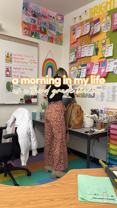 a morning in my life as a third grade teacher before the bell rings! 🚌 ...