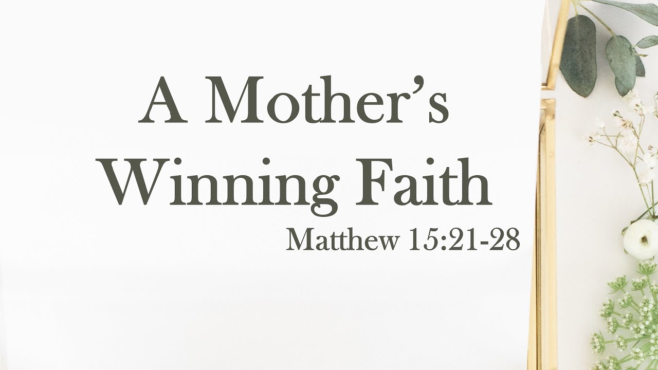 A Mother's Winning Faith - YouTube