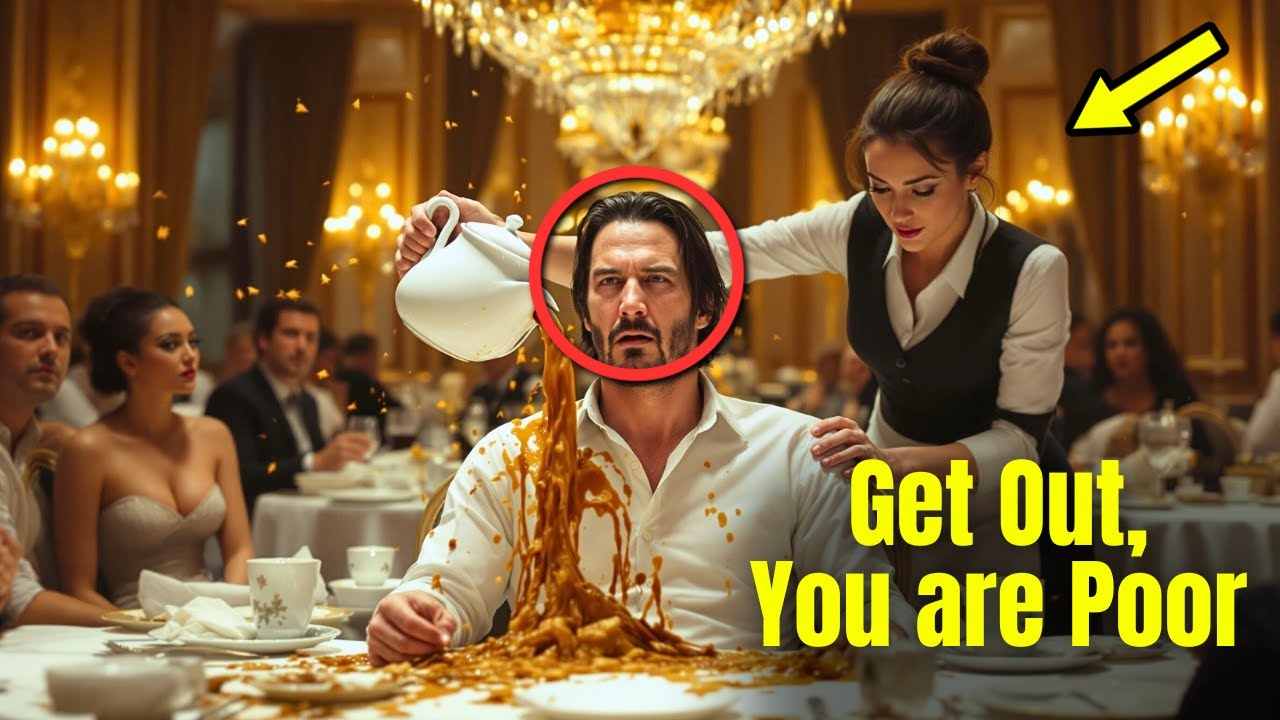 Waitress Throws Water at Hollywood Icon—His Jaw-Dropping Move Goes ...