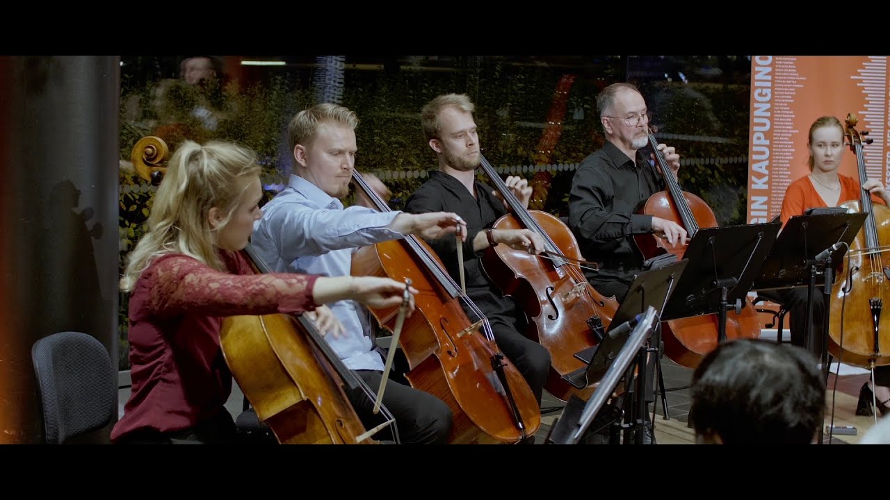 Jaani Helander - Enkelin rukous (An Angel's Prayer) for 8 cellos [with ...