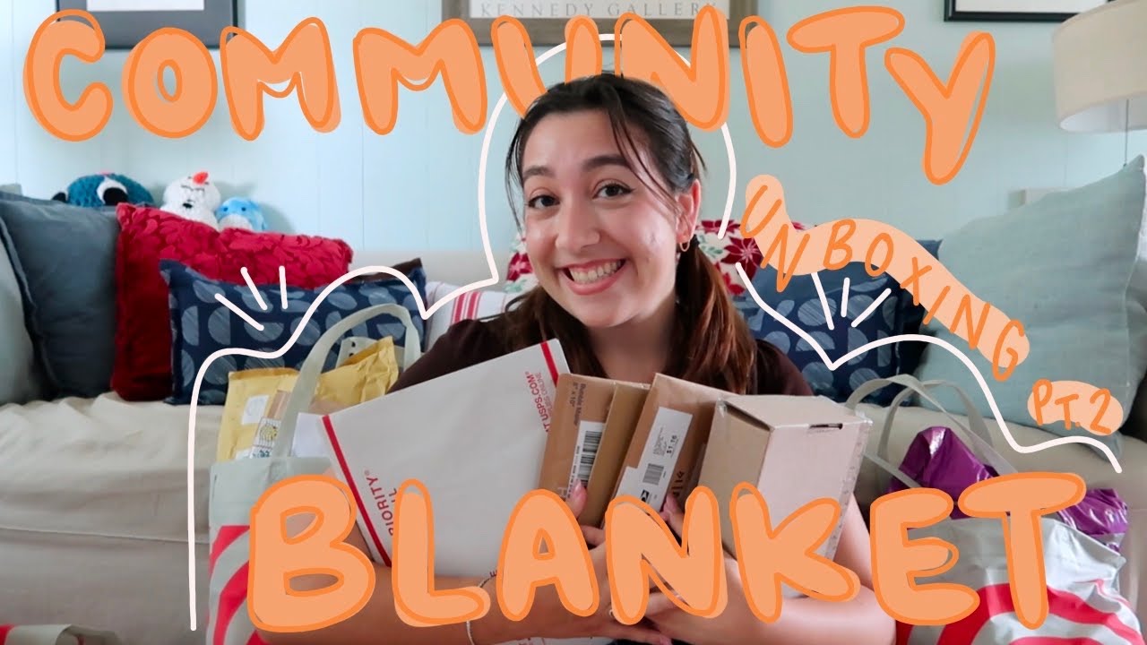 Unboxing Community Blanket Squares!!! (pt 2) - YouTube