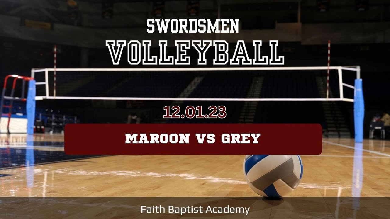 2023 12 01 MAROON vs GREY VOLLEYBALL - YouTube