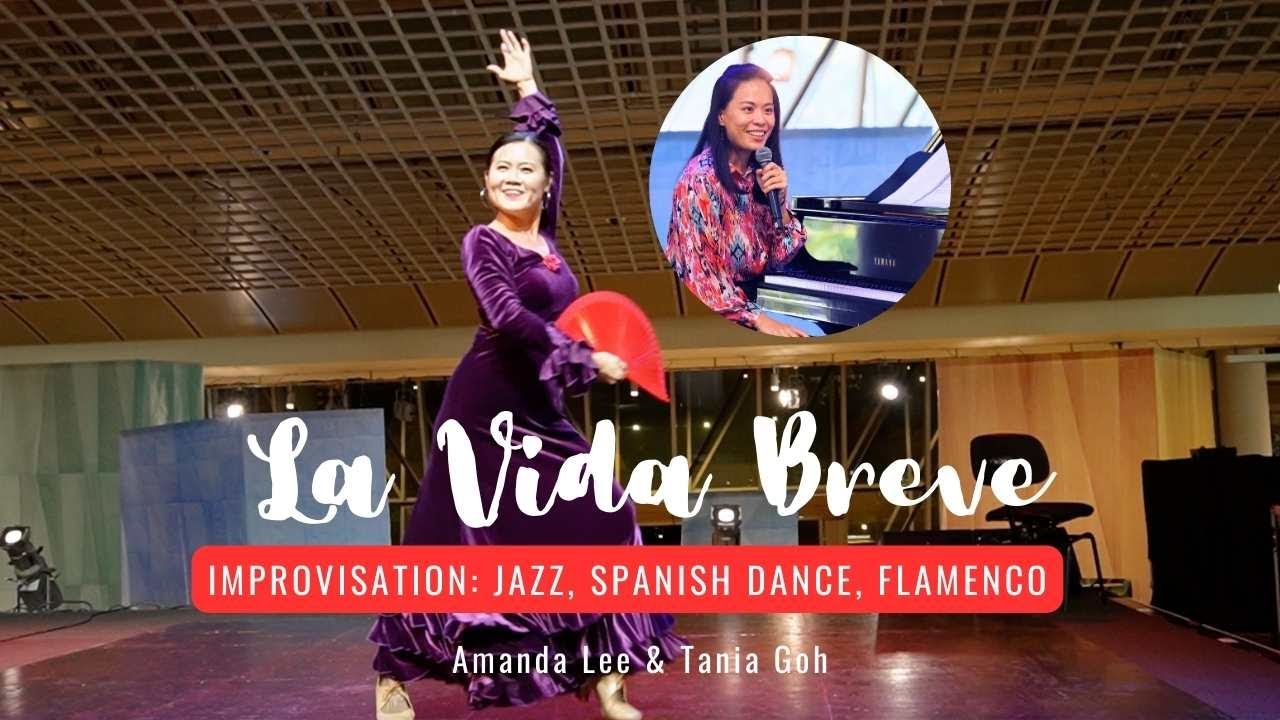 Spanish-Jazz improvisation with Flamenco Tania & Pianist Amanda - YouTube