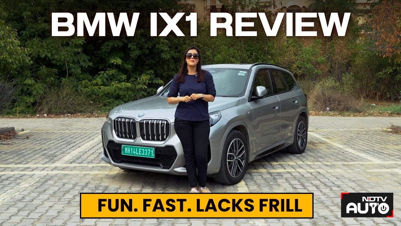 BMW iX1 Review | NDTV Auto | Entry-Level Electric Beamer - YouTube