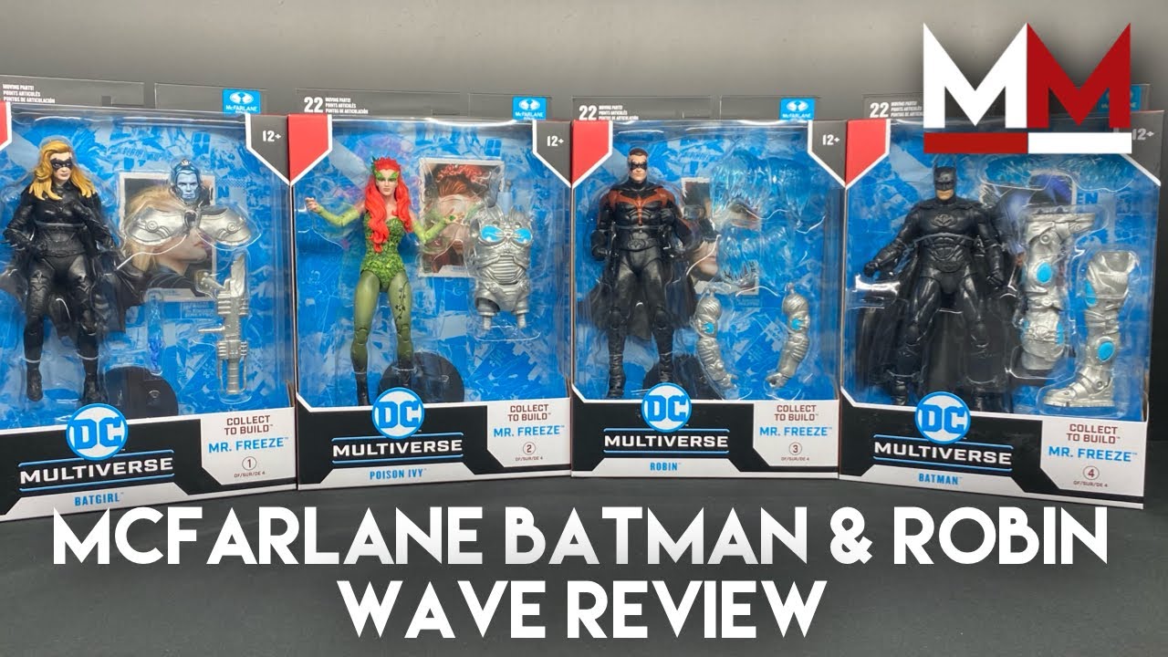 Mcfarlane Toys Batman & Robin Wave Review - YouTube