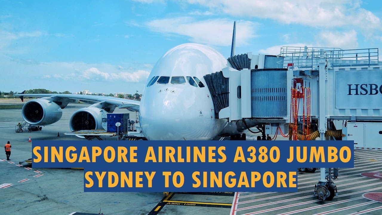 Singapore Airlines Economy Class | SQ232 Sydney to Singapore - Airbus ...