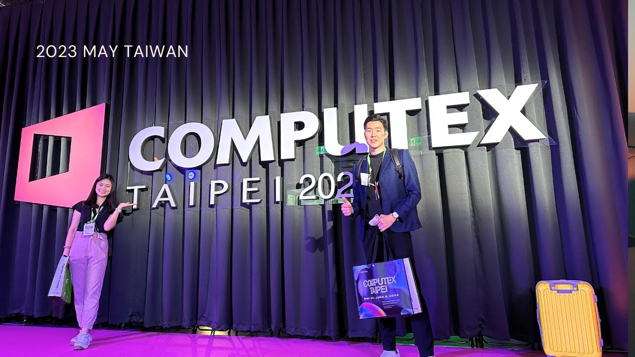 Visiting Computex Taipei 2023 at Nangang Exhibition Centre! - YouTube