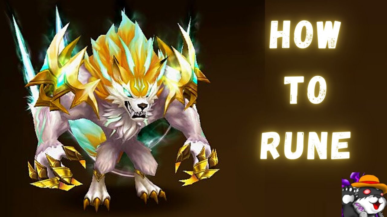 How To Rune 2a Eshir (Light Werewolf) For Siege Summoners War - YouTube