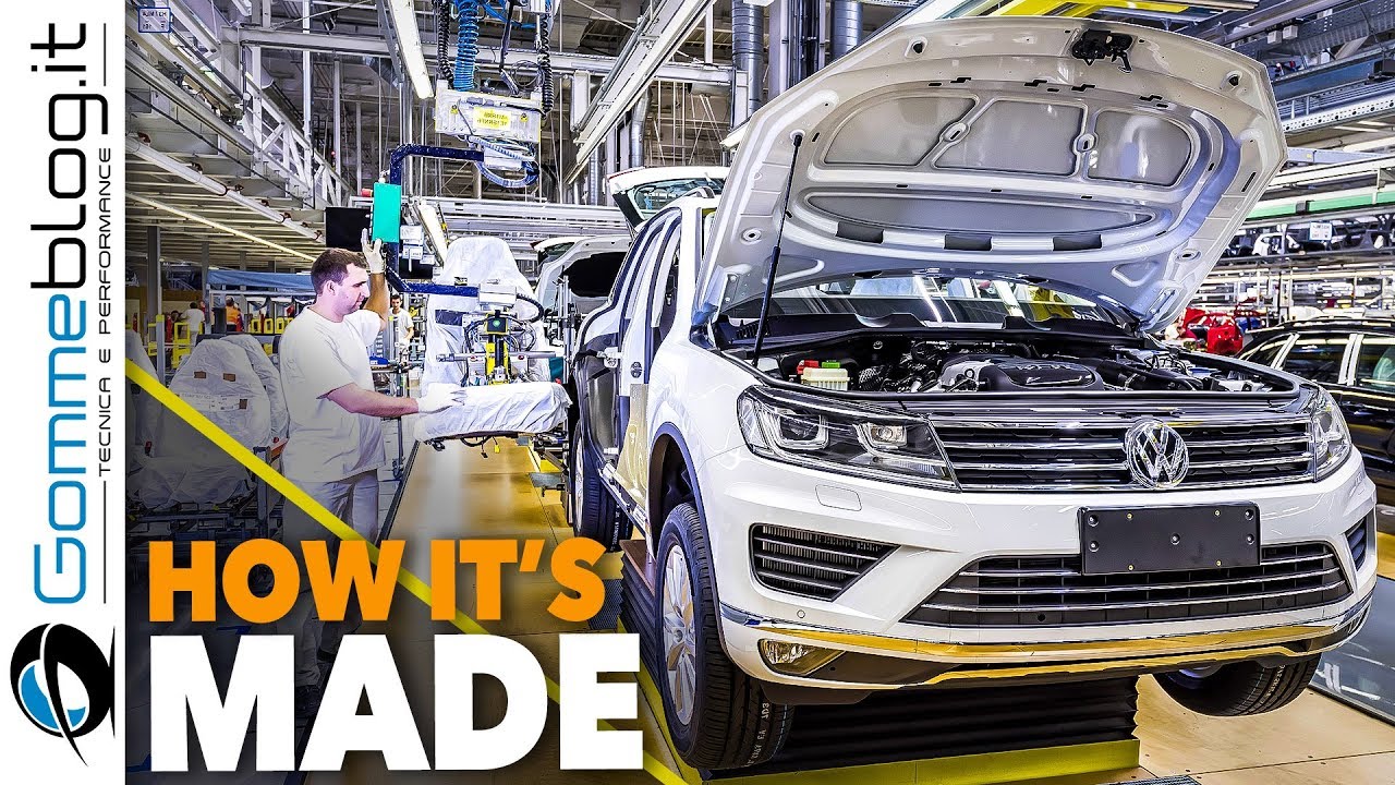 Volkswagen VW Touareg - CAR FACTORY - How It's Made SUV Assembly ...
