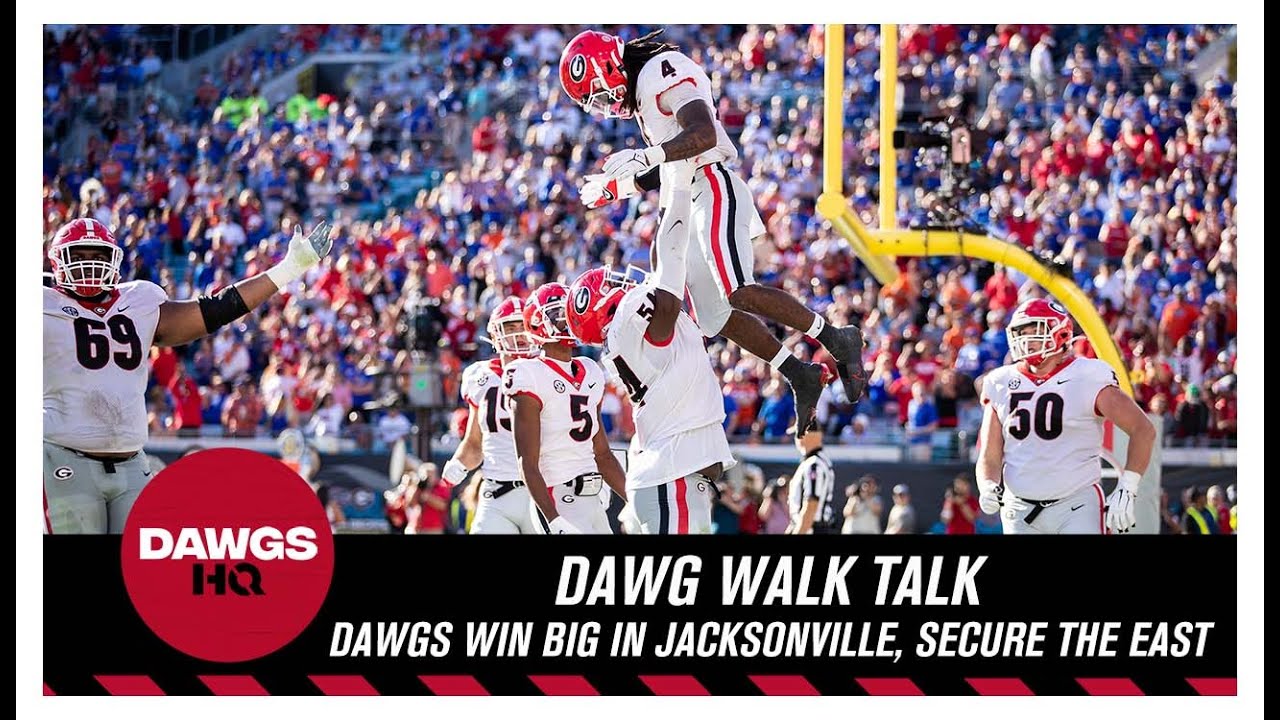 Dawgs Win Big Over the Gators, Secure SEC East Title - YouTube