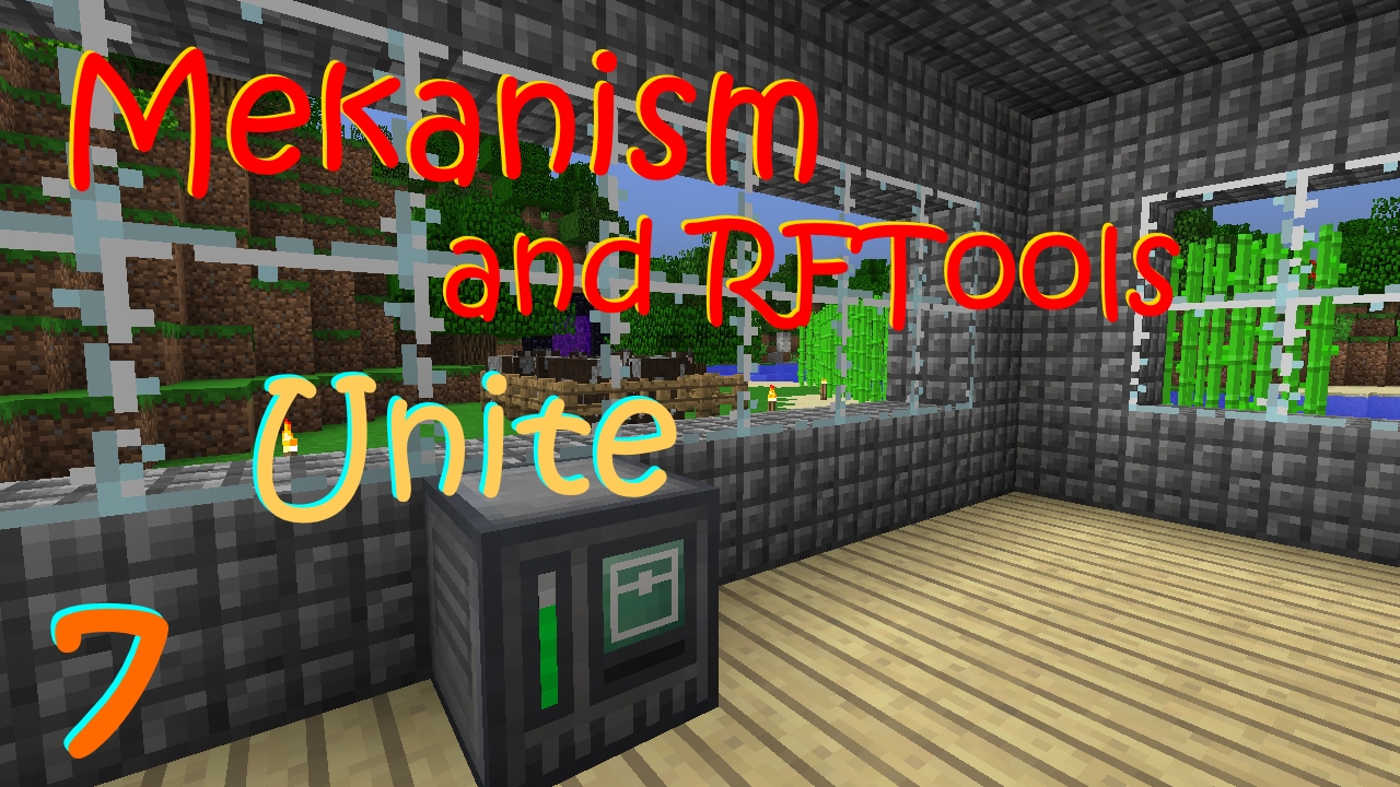 Minecraft 1.10.2 - Mekanism and RFTools Unite Part 7 - RFTools Storage ...