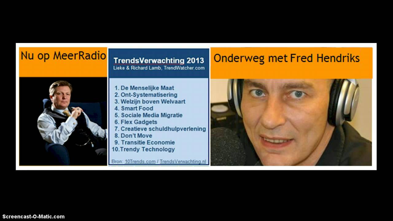 Richard Lamb over 2013 bij Fred Hendriks, MeerRadio - YouTube