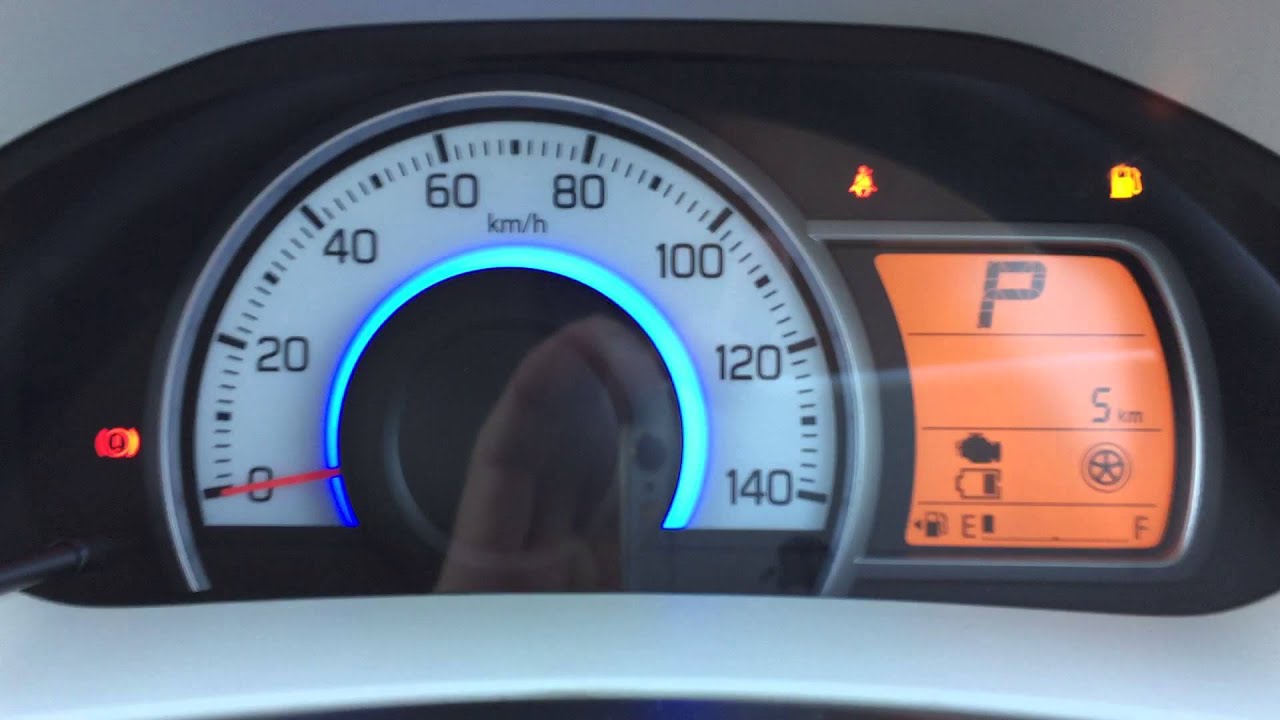 2015 Suzuki Alto 660 m HA36S speedometer - YouTube