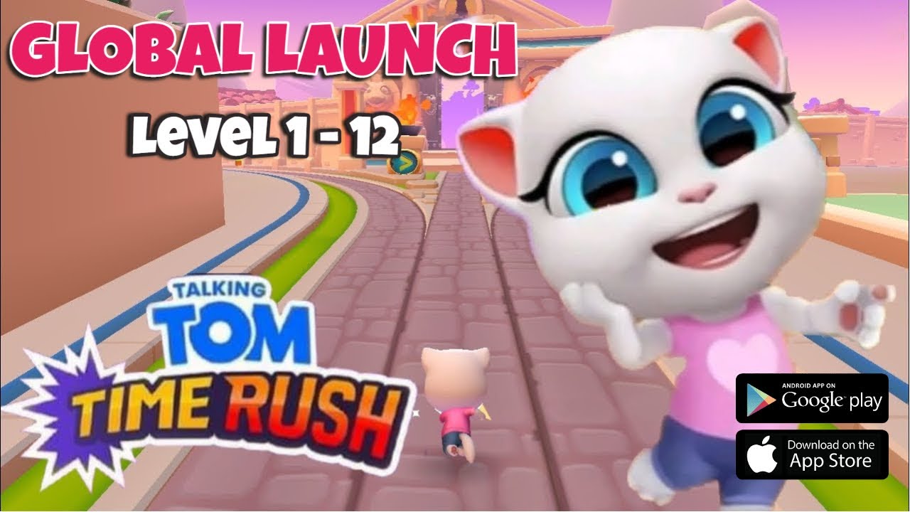 Talking Tom Time Rush Gameplay | Global Launch | Level 1-12 | Android ...