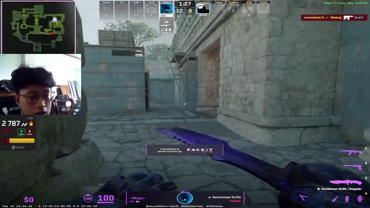 dua toi ve 3k elo di pls #Faceit #cs2 #fps #troll - YouTube