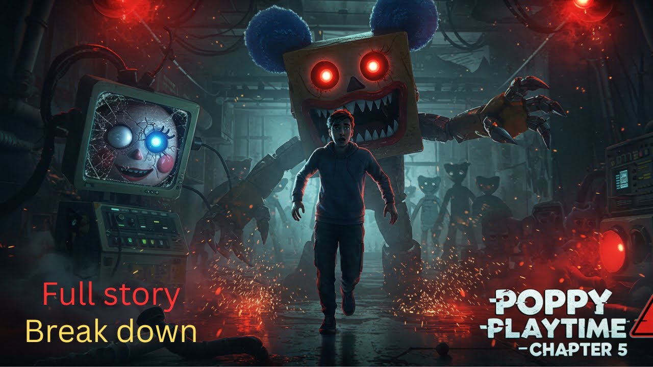 Poppy Playtime Chapter 5 Movie Explained | New Monsters, Plot Twists ...