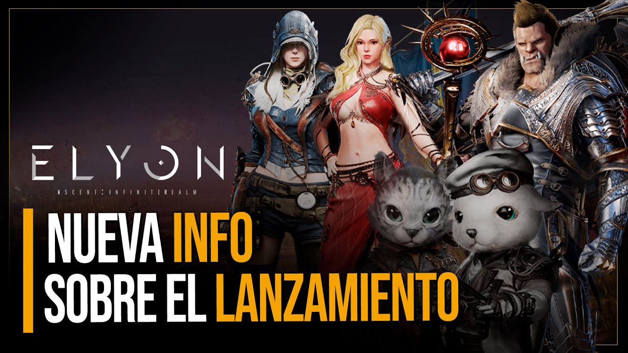 ELYON - Nuevo MMO para 2021 🌀 Nueva información sobre su lanzamiento ...