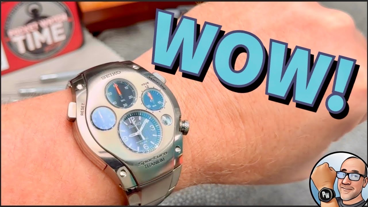 My FIRST Luxury Wristwatch — Seiko Sportura Kinetic Chronograph in ...