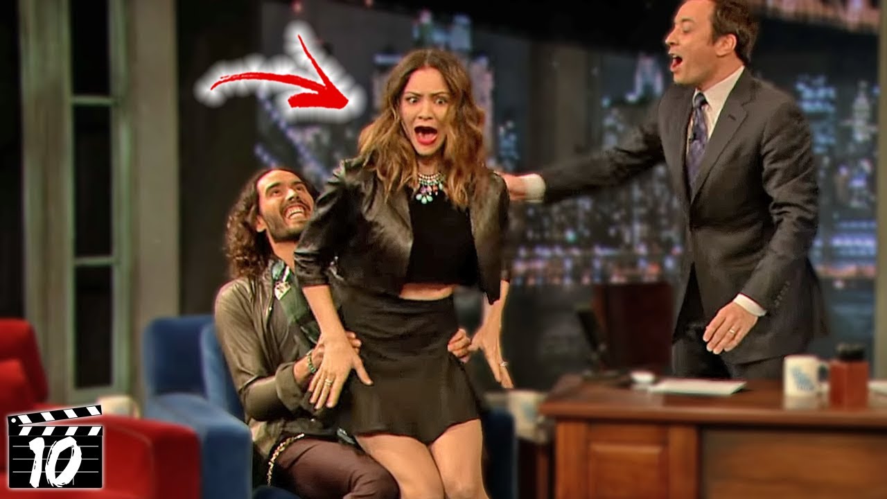 Top 10 Celebrity Scandals That Happened On Talk Shows - YouTube