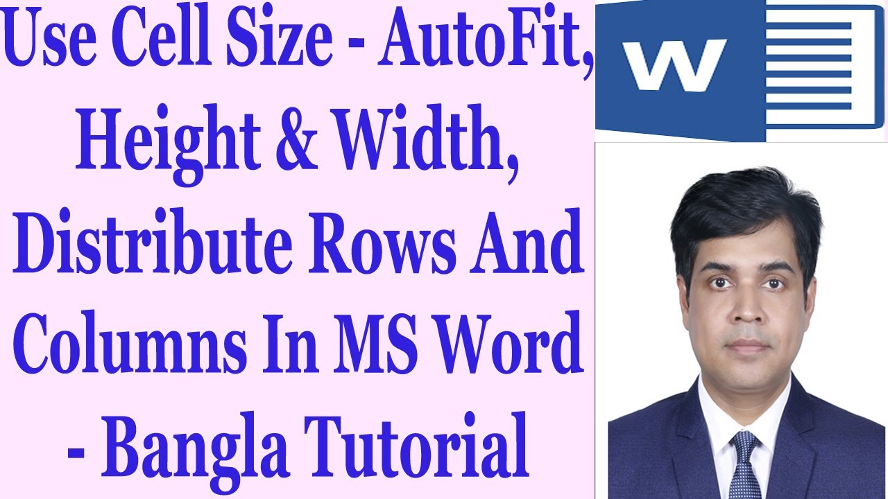 Use Cell Size AutoFit Height Width Distribute Rows And Columns In Use Cell Size AutoFit Height Width Distribute Rows And Columns In