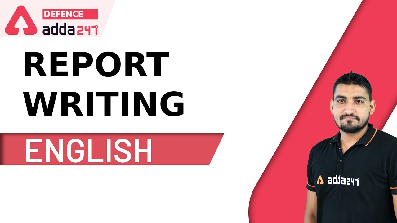 Report Writing | English for UPSC CAPF AC 2020 - YouTube