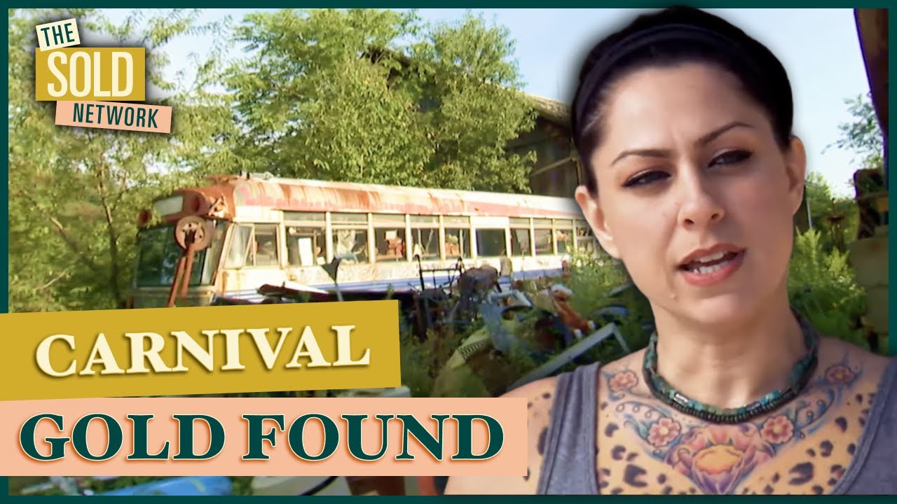 First Time Picker Finds Carnival Gold in Wet Barn | American Pickers ...