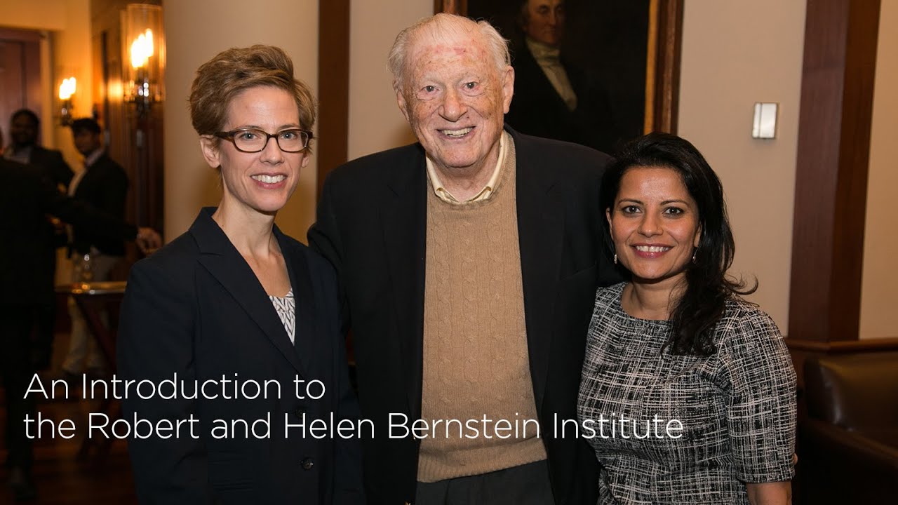 An Introduction to the Robert and Helen Bernstein Institute - YouTube