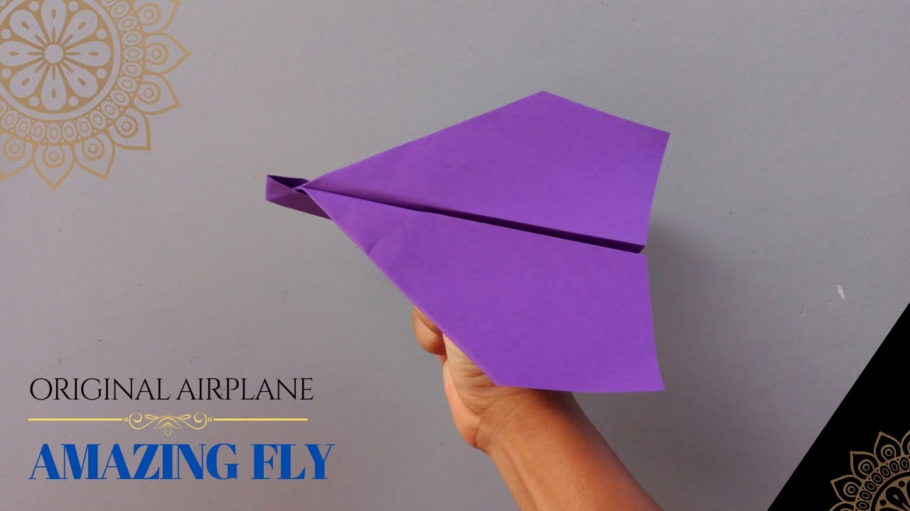 How to Easy Throwing Paper Airplanes With the World Record | Great ...