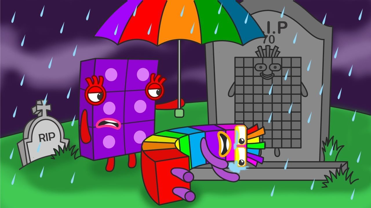 Don't be sad, I will always be by your side Numberblocks 7 ...