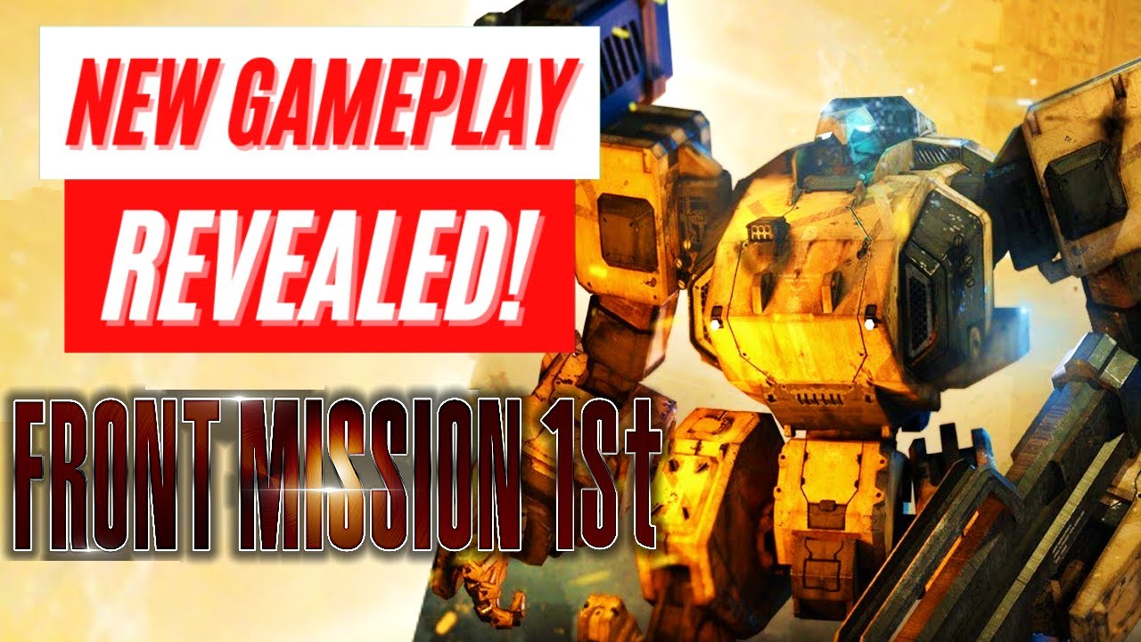 Front Mission 1st: Remake New Combat Gameplay Trailer Footage Nintendo ...