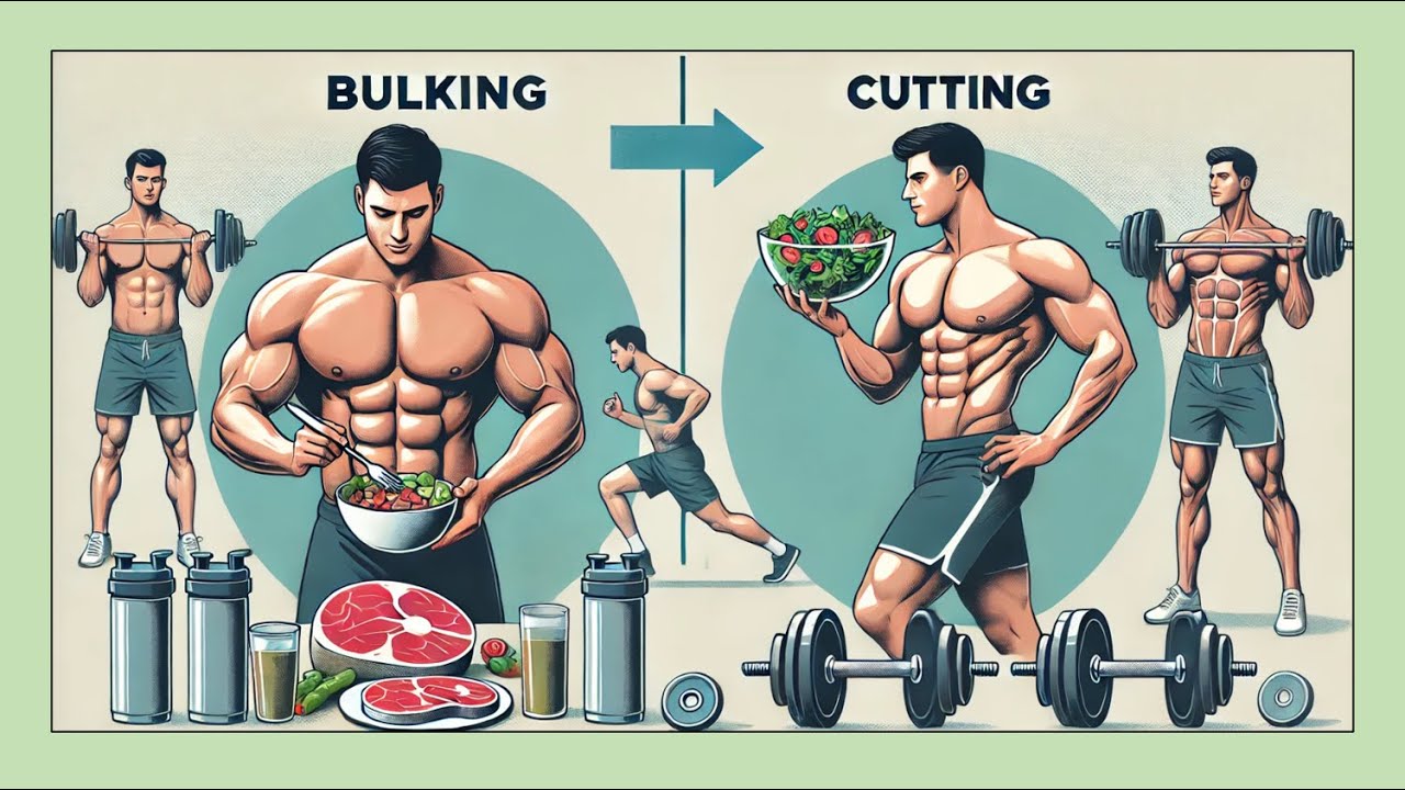 BULKING VS CUTTING | How to build muscle? How to lose fat? - YouTube