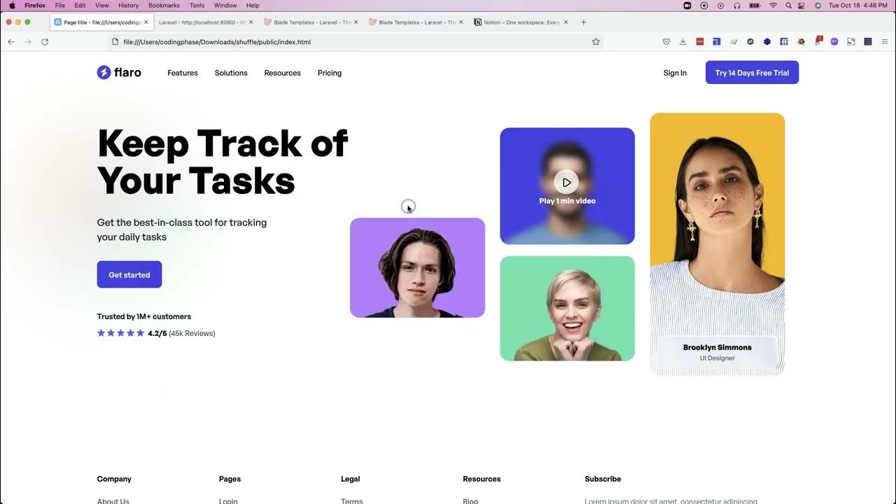 Create a Task Manager Like Notion with PHP Laravel - YouTube