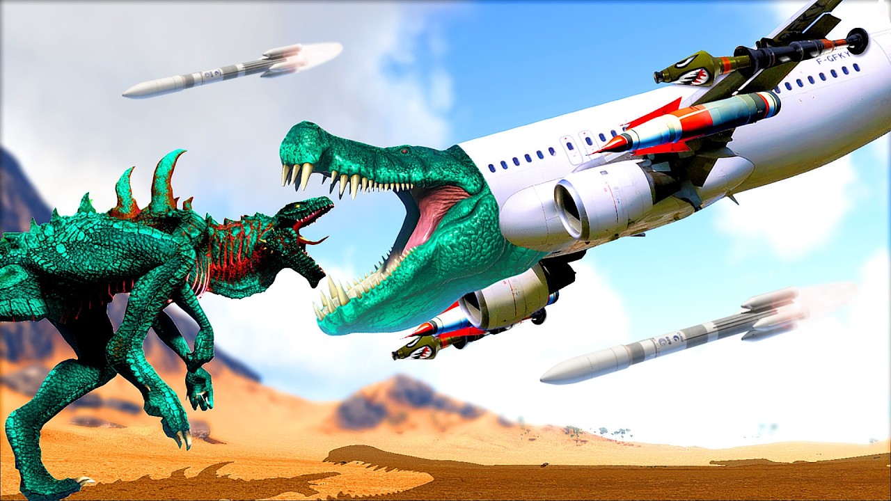 A Verdadeira História do Bombardino Crocodilo! Godzilla Covarde! ARK ...