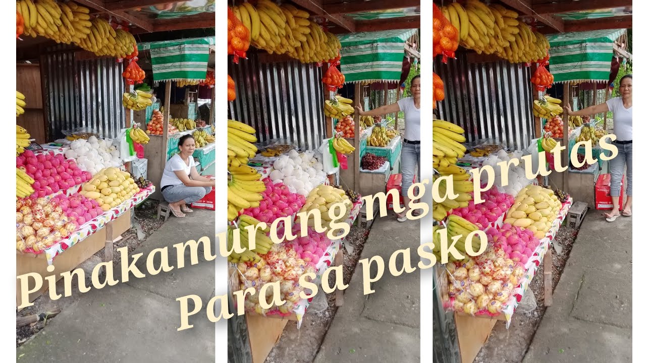 mga prutas para sa pasko#pasko - YouTube