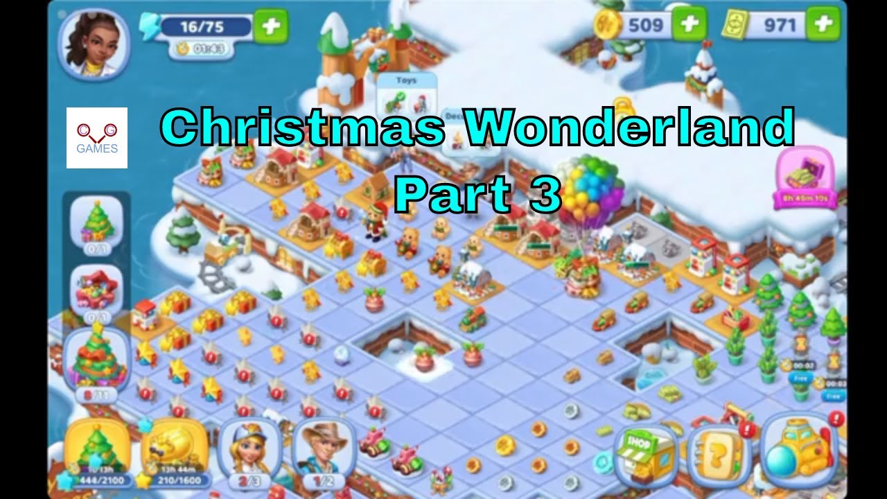 Merge County - Christmas Wonderland - Part 1.3 - Walkthrough - FULL ...