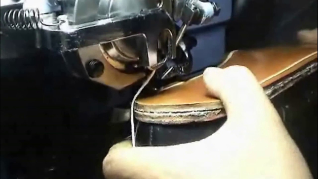 Master Outsole Stitching Machine, Industrial Sewing Machines - YouTube